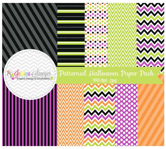 20FOR20, patterned halloween digital papers, halloween backgrounds, for ...