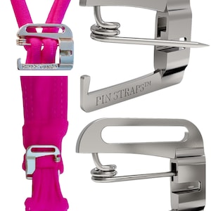 NO SEW, Swim Suit Bra Replacement G Hooks, No-slip Clip on Silver Metal ...