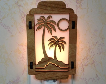 Palm Tree Light | Etsy