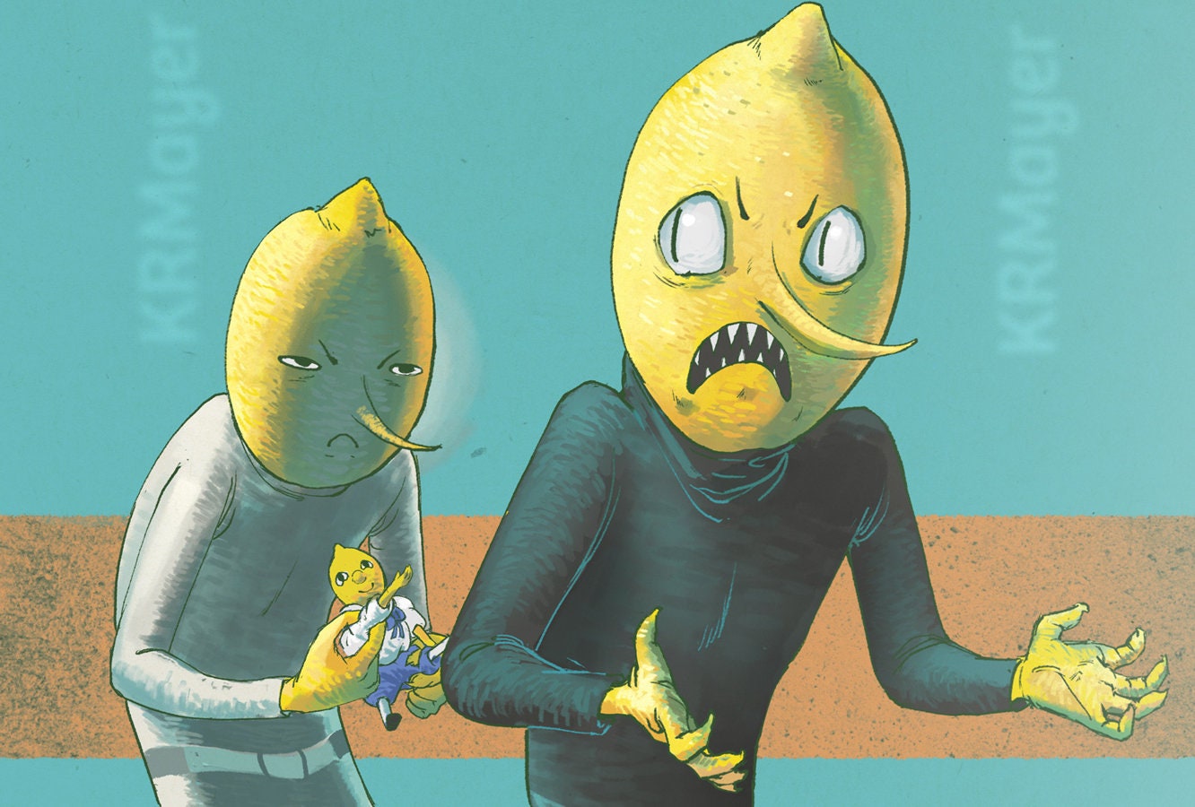 Adventure Time Lemongrab Fan Art Print Poster - Etsy