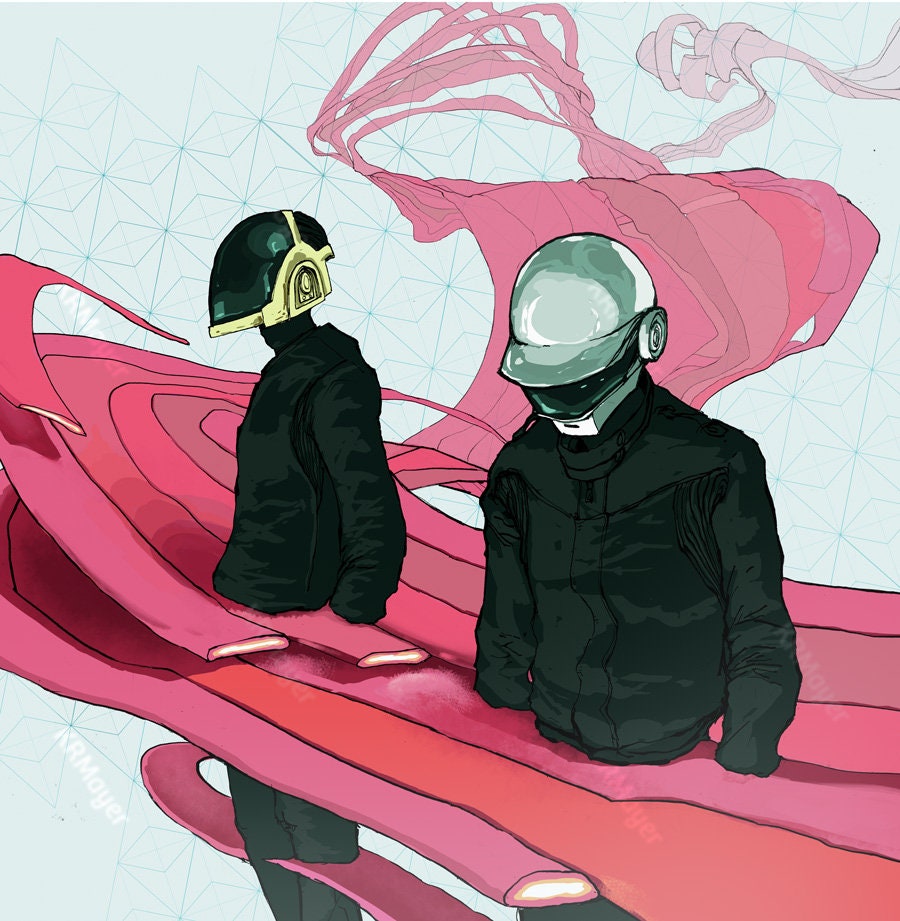 Daft Punk Slash Fan Art