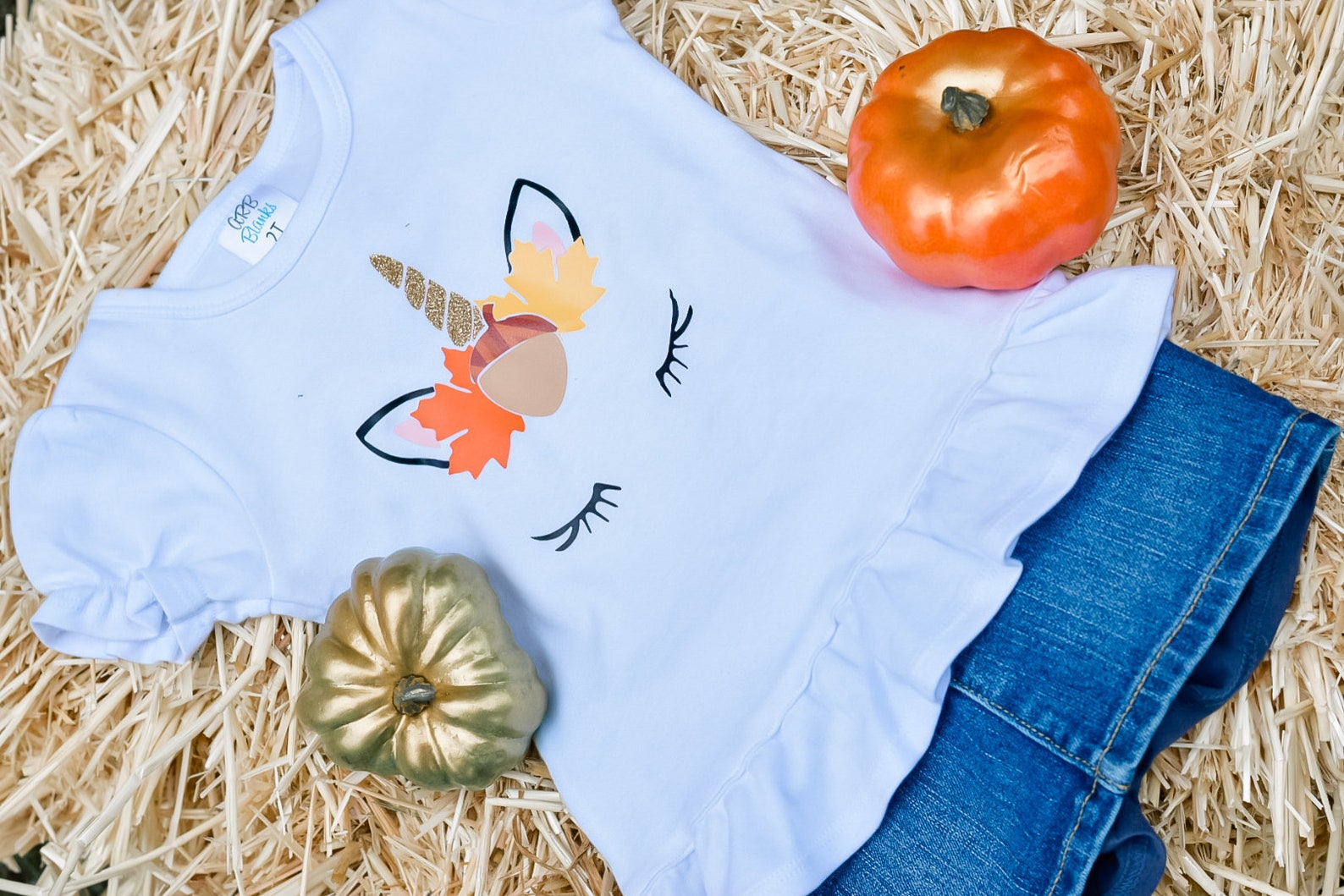 Girls Fall Shirt Fall Unicorn Shirt for Girls Back to School - Etsy