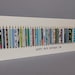 40-49th Age Birthday Candle Card. Can Be Personalised by Having a Name ...