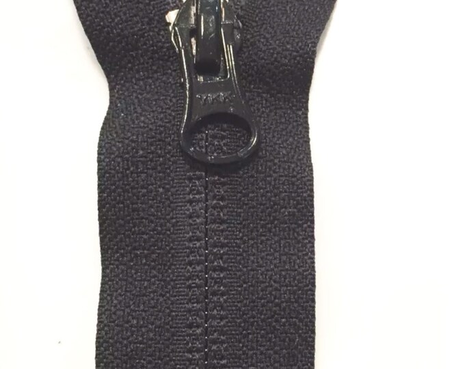 YKK 26 Reverse Coil Dahl Right Side Slide Zipper-black-new - Etsy