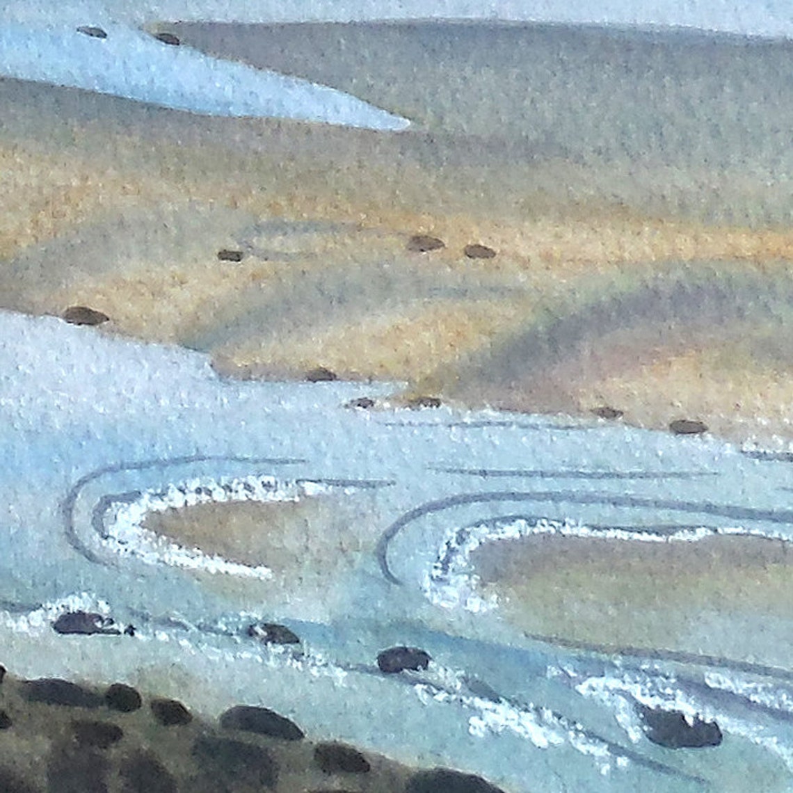 Boat at Harbour, Original Watercolour Painting - Etsy