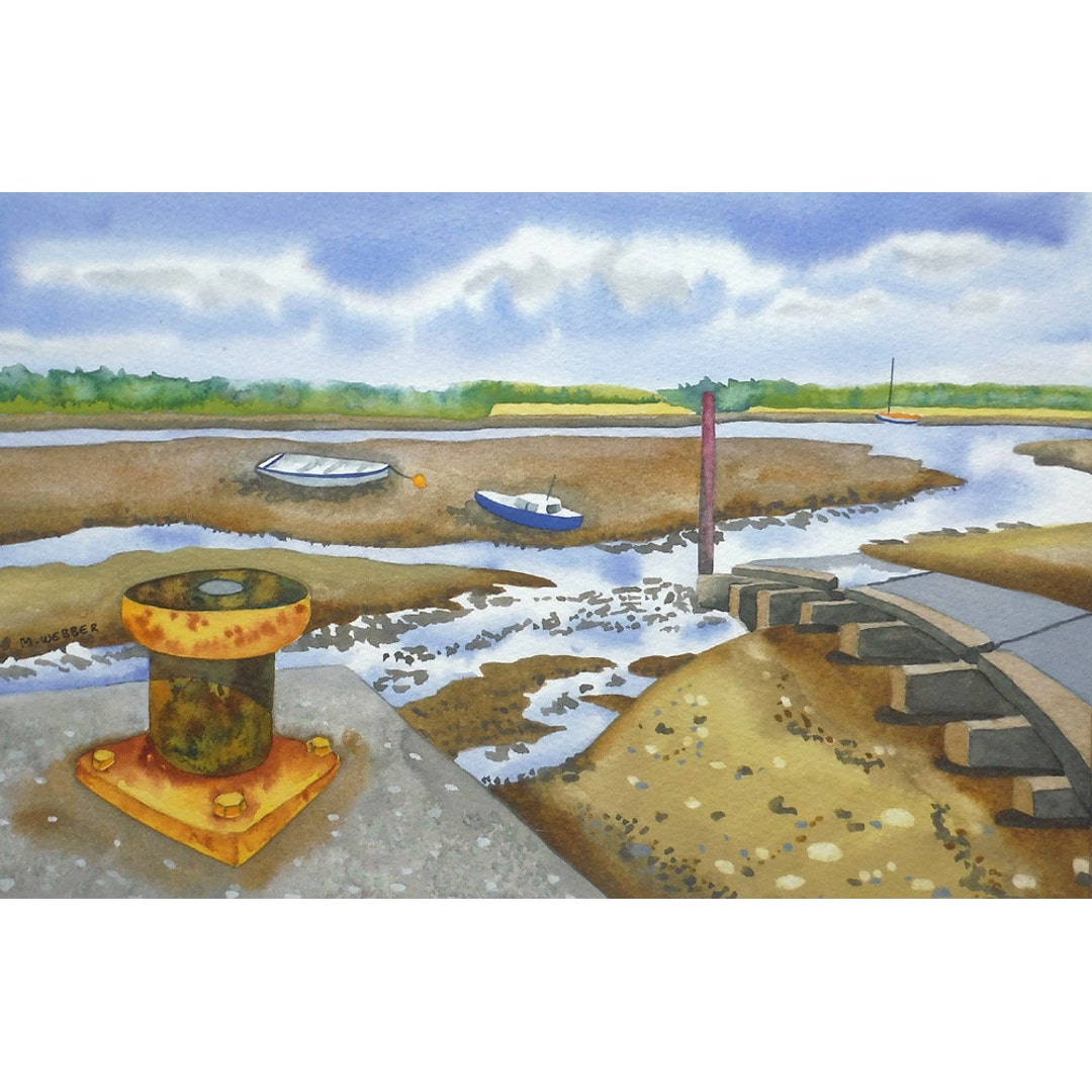 Mistley Essex, Original Watercolour Painting - Etsy