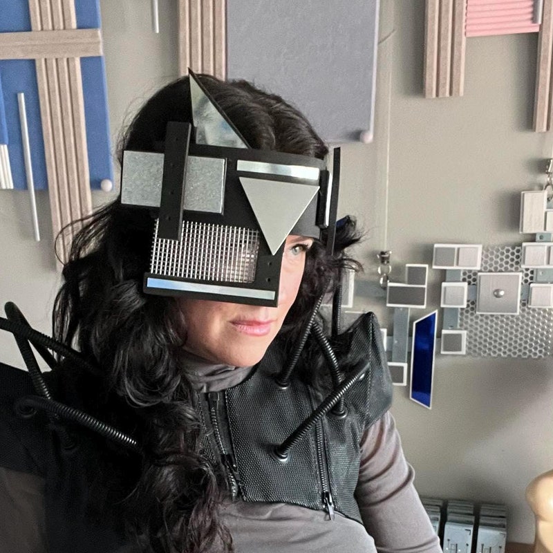 Futuristic Mask - Etsy