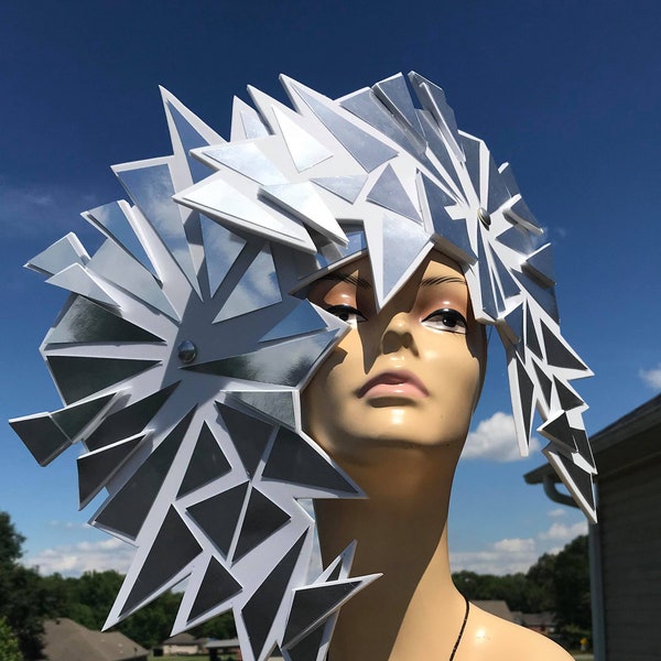 Futuristic Headdress - Etsy