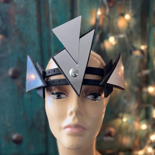Futuristic Headdress - Etsy
