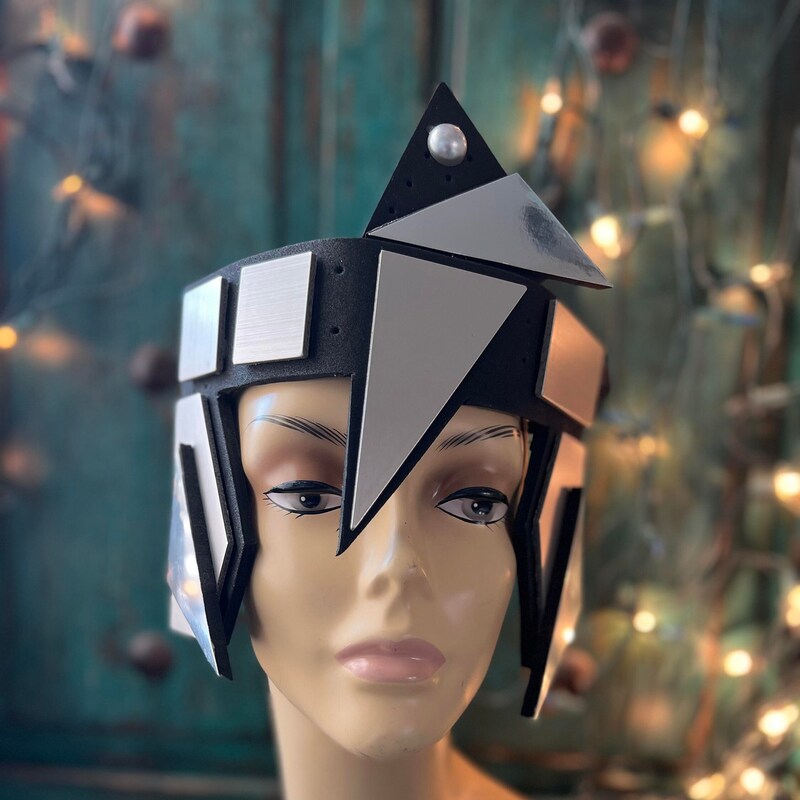 Futuristic Headdress - Etsy