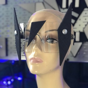 Titan Goggles Futuristic Clear Geometric Headgear Headpiece Glasses ...