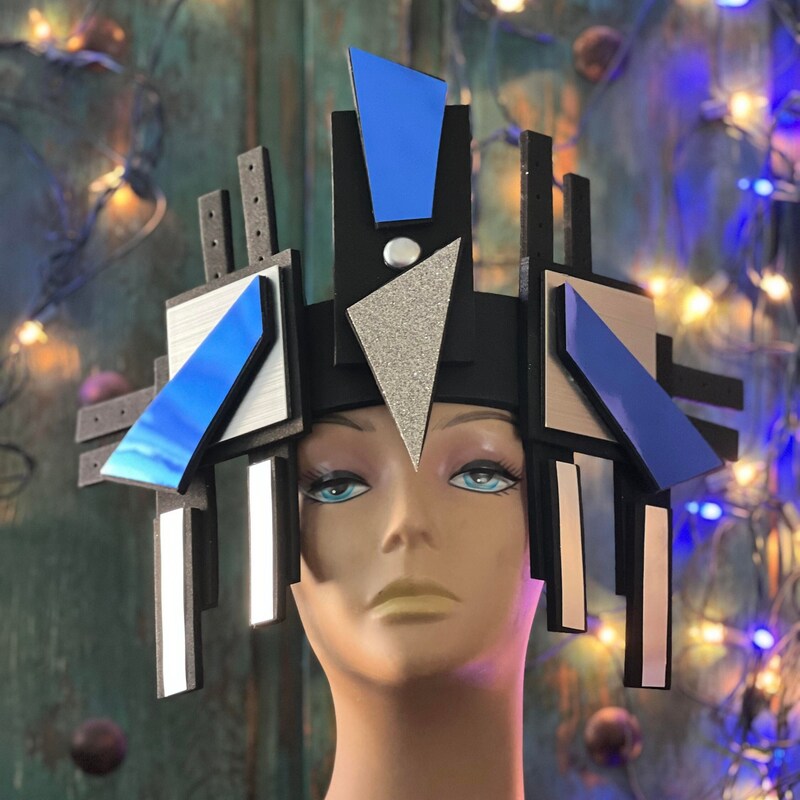 Futuristic Headdress - Etsy