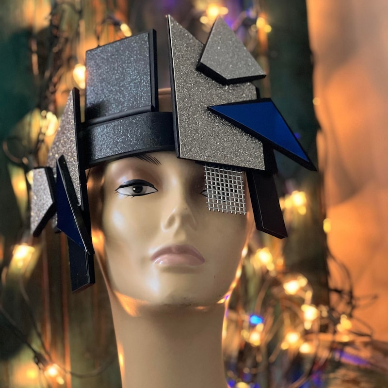 Futuristic Headdress - Etsy