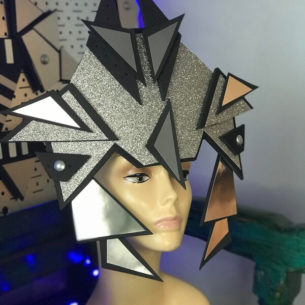 Futuristic Headdress - Etsy