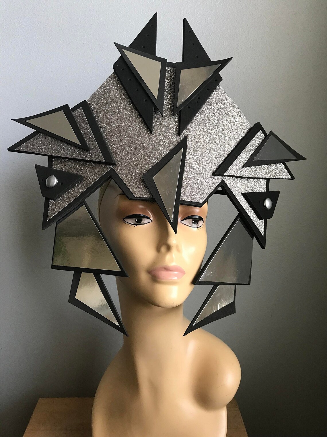 Millennium Fuge Force Armor Crown Head Gear Futuristic | Etsy