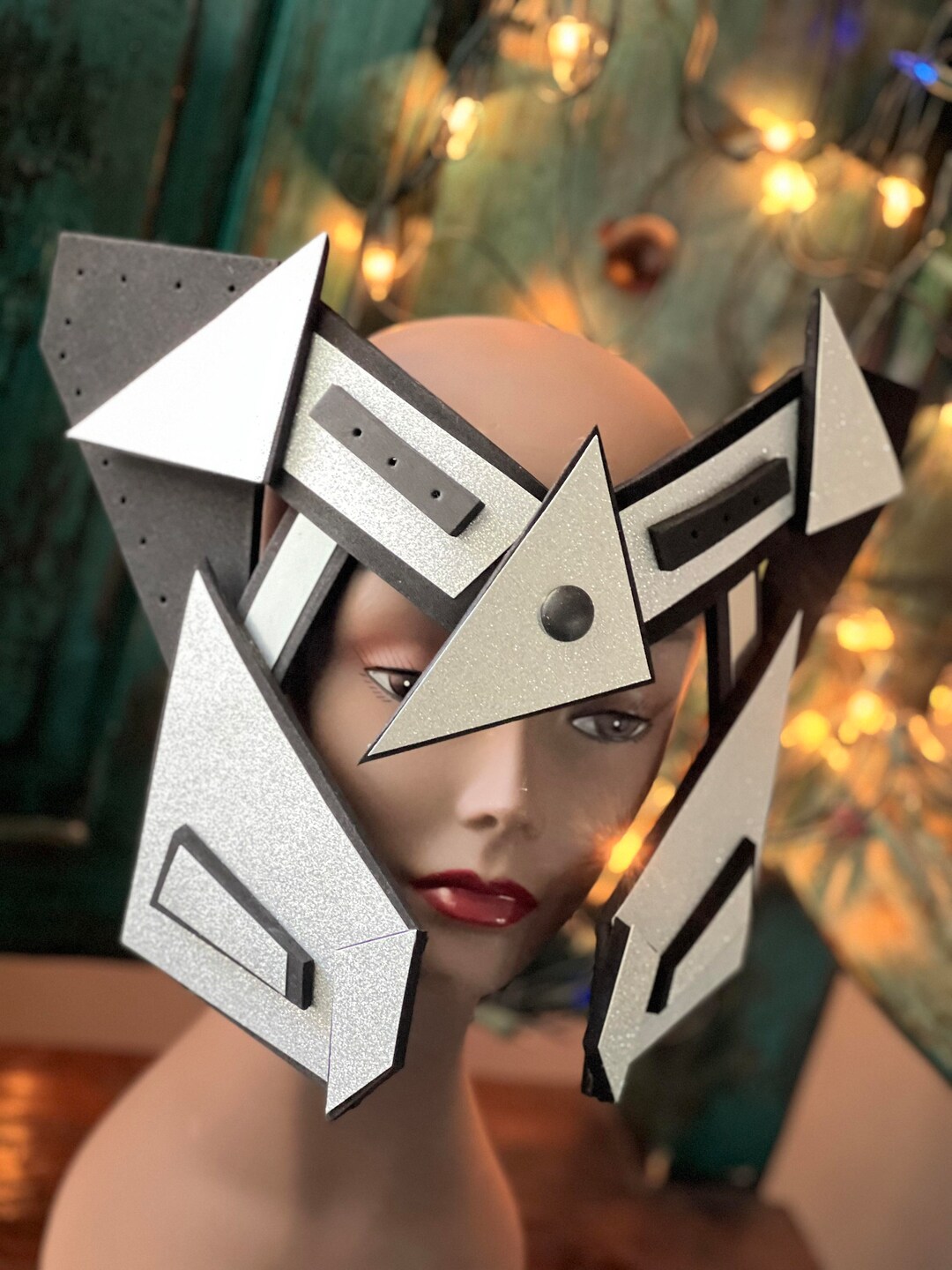 Zord Force Headgear Sci-fi Futuristic Headdress Costume - Etsy