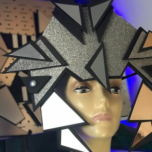 Millennium Fuge Force Armor Crown Head Gear Futuristic Headdress Helmet ...