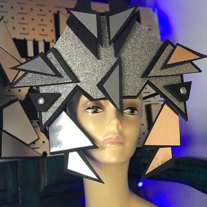 Millennium Fuge Force Armor Crown Head Gear Futuristic Headdress Helmet ...
