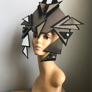 Millennium Fuge Force Armor Crown Head Gear Futuristic Headdress Helmet ...