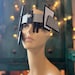 Rivva Futuristic Cyborg Headgear Halo Hat Headpiece Mask Costume Hat ...
