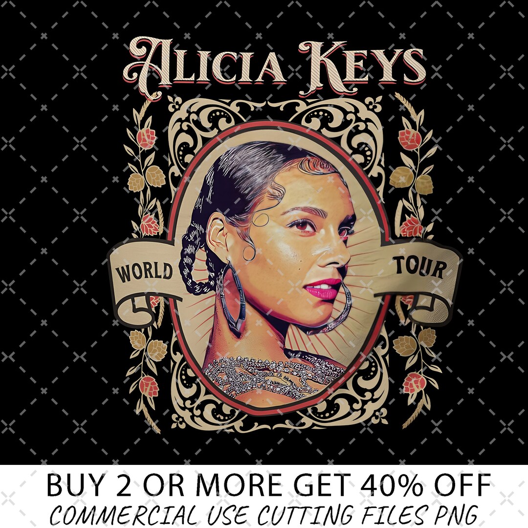 Alicia Keys Music Png, World Tour 2023 Png, Alicia Keys Summer Tour ...