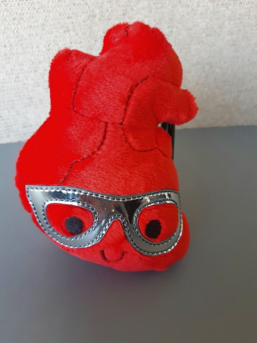 Geeky Realistic Heart Squishy Plush Toy - Etsy