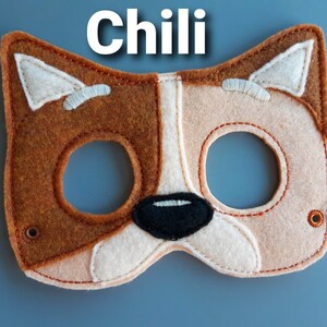 Child's Mask Blue Heeler Dog Family Your Choice of Dog - Etsy