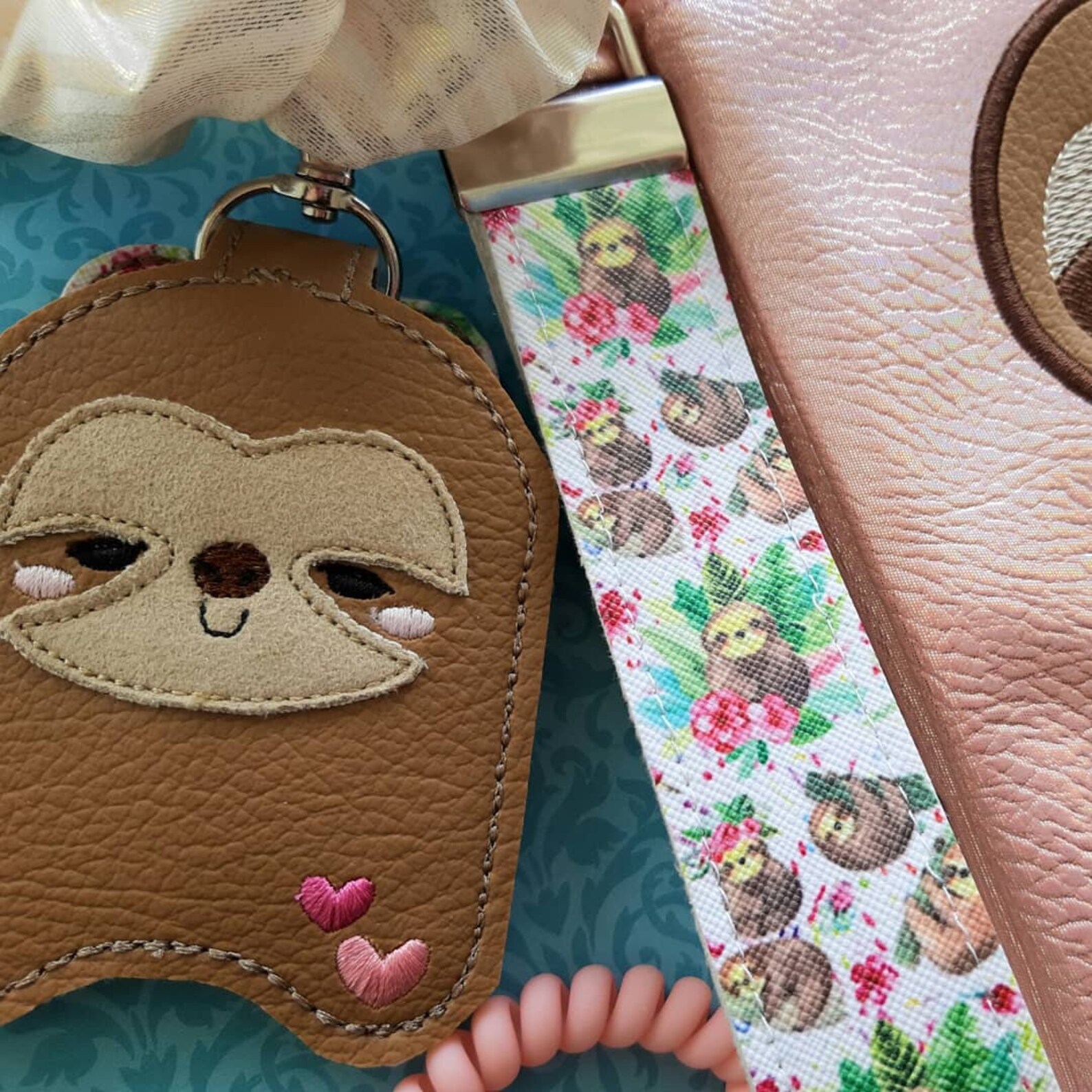 Sloth Zipper Bag Gift Set - Etsy