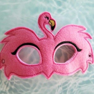 Child's Mask - Pink Flamingo - Etsy