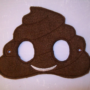 Child's Mask - Rainbow Poo - Poop Emoji - Etsy
