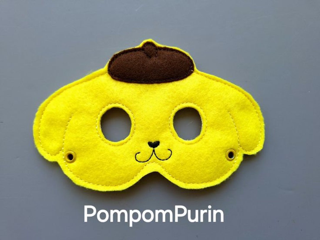 Pom Pom Puppy Play Mask - Etsy