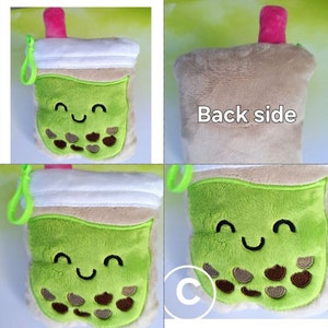 Boba Tea Plush Stuffie Toy - Your Choice of 4 Colors - Etsy