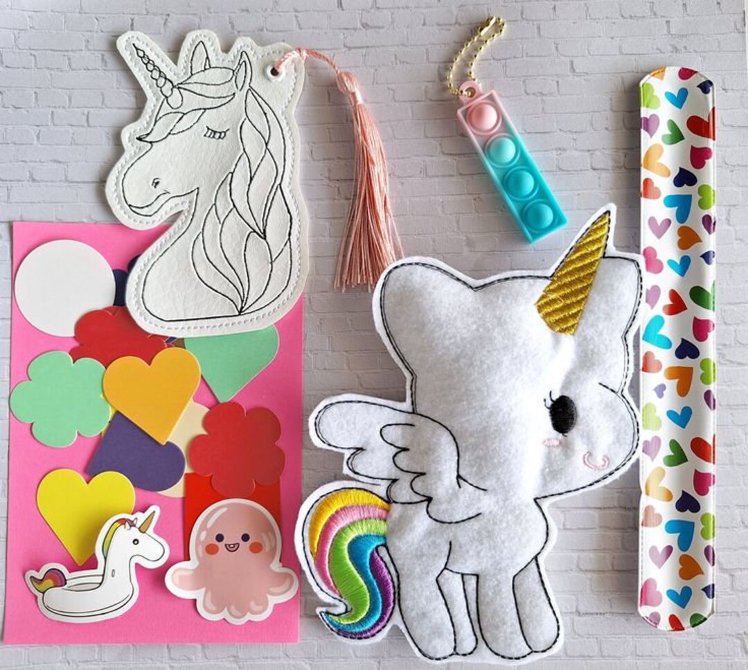 Unicorn Activity Playset - Boredom Buster - Great Value - Etsy