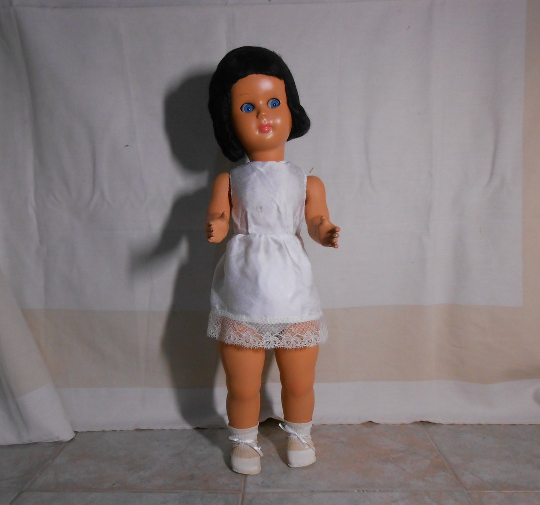Vintage 1950 Italian Doll Bakelite and Papier Mache Doll - Etsy