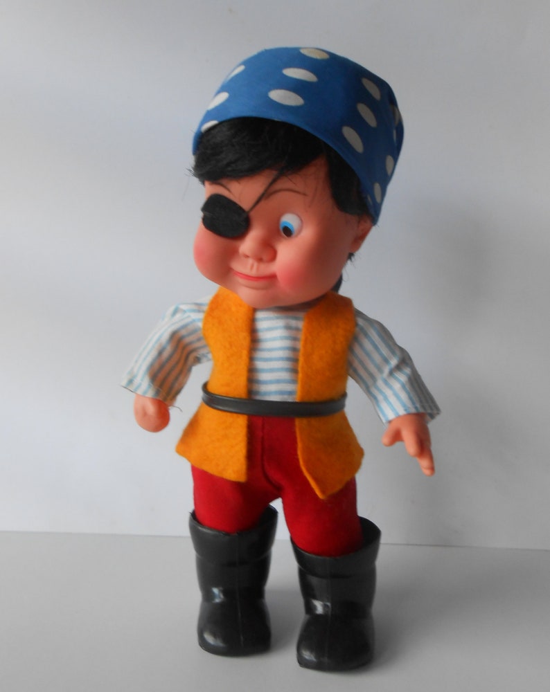 Vintage Doll 1960 / 70 Pirate Baravelli Doll 8 Inches Doll - Etsy