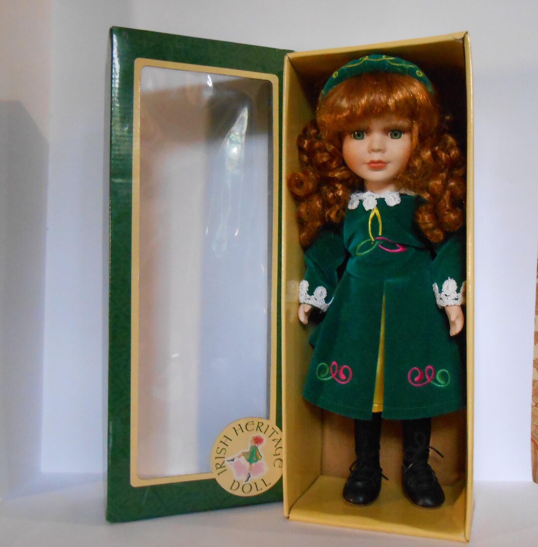 Porcelain Doll Irish Heritage Doll Collection Dancer Aoife, 12 Inches ...