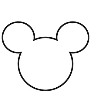 Mouse Heads Instant Download Outline & Solid Digital Download - SVG ...