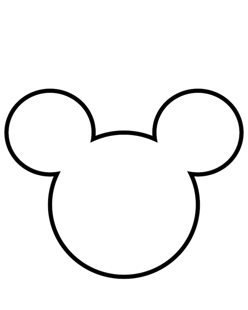 Mouse Heads Instant Download Outline & Solid Digital Download - SVG ...