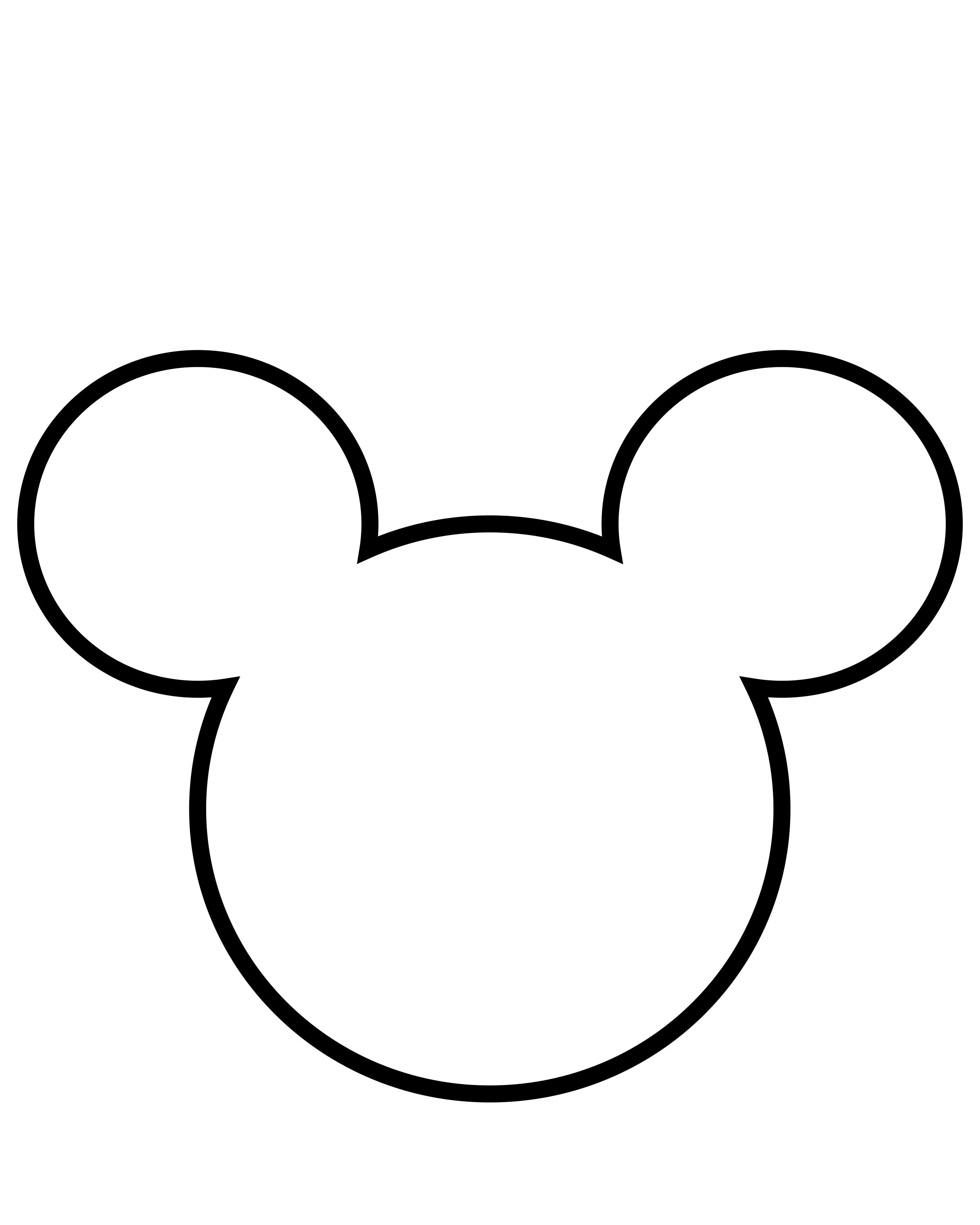 Mouse Heads Instant Download Outline & Solid Digital Download - SVG ...