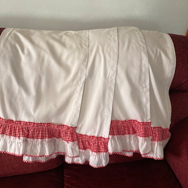 Red Kitchen Curtains - Etsy