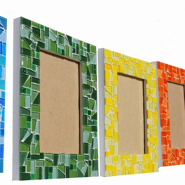 Mosaic Picture Frame - Etsy