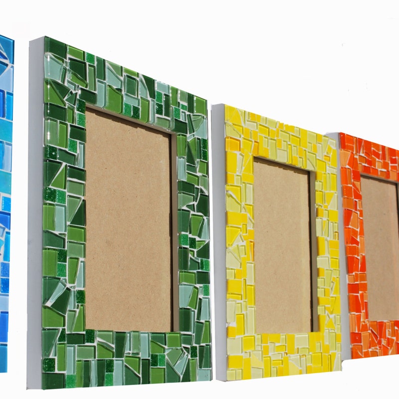 Mosaic Picture Frame - Etsy