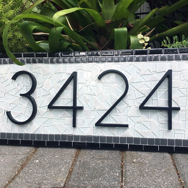 Black and White Address Number - Etsy
