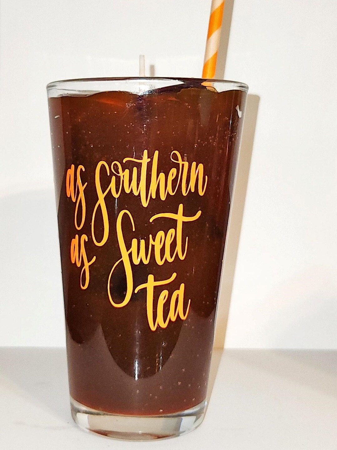 As Southern as Sweet Tea Candle - Etsy