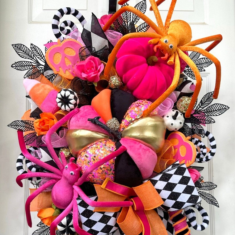 Halloween Door Garland - Etsy