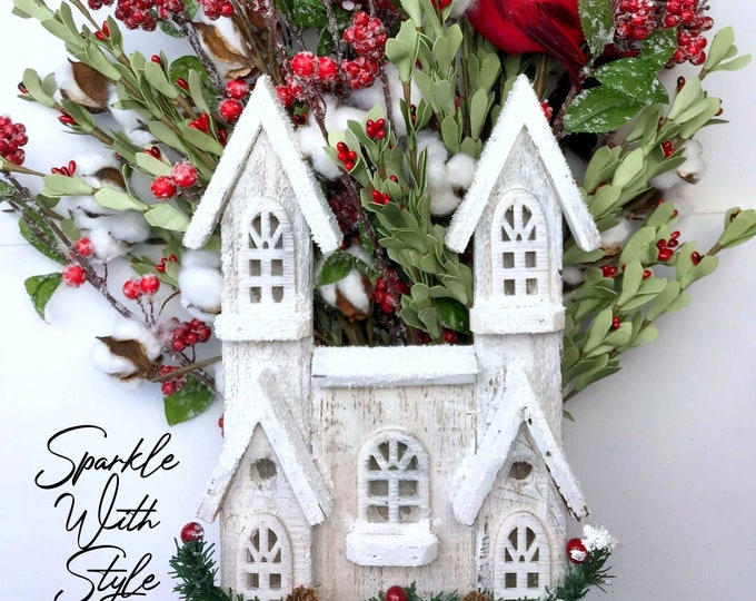 Christmas Tree Topper Cardinal Christmas Rustic Christmas - Etsy