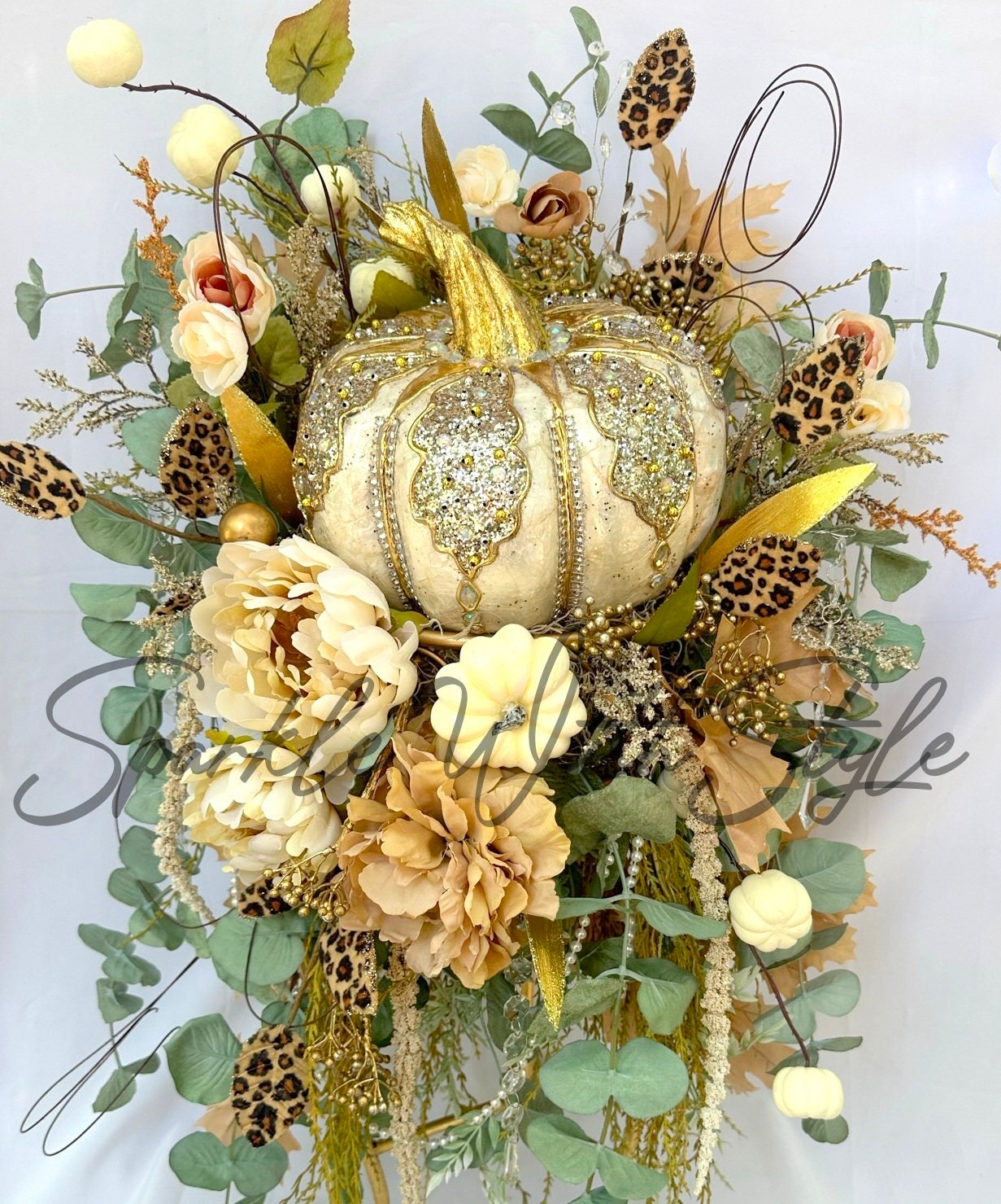 XXL Fall Floral Arrangement - Fall Decor - Fall Wedding Centerpiece ...