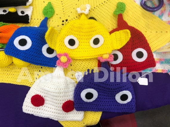 Pikmin Handmade Hats - Etsy