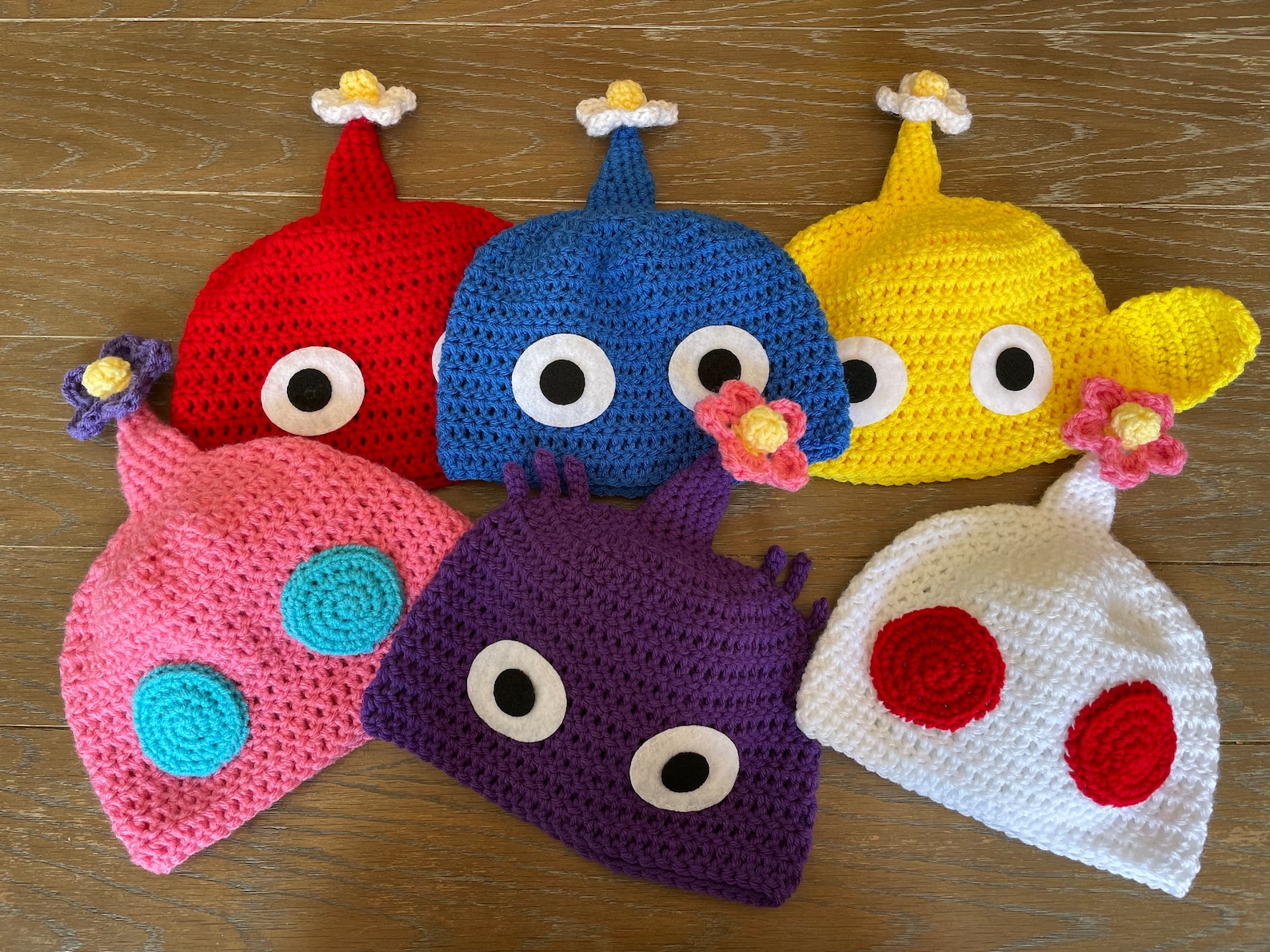 Pikmin Handmade Hats - Etsy