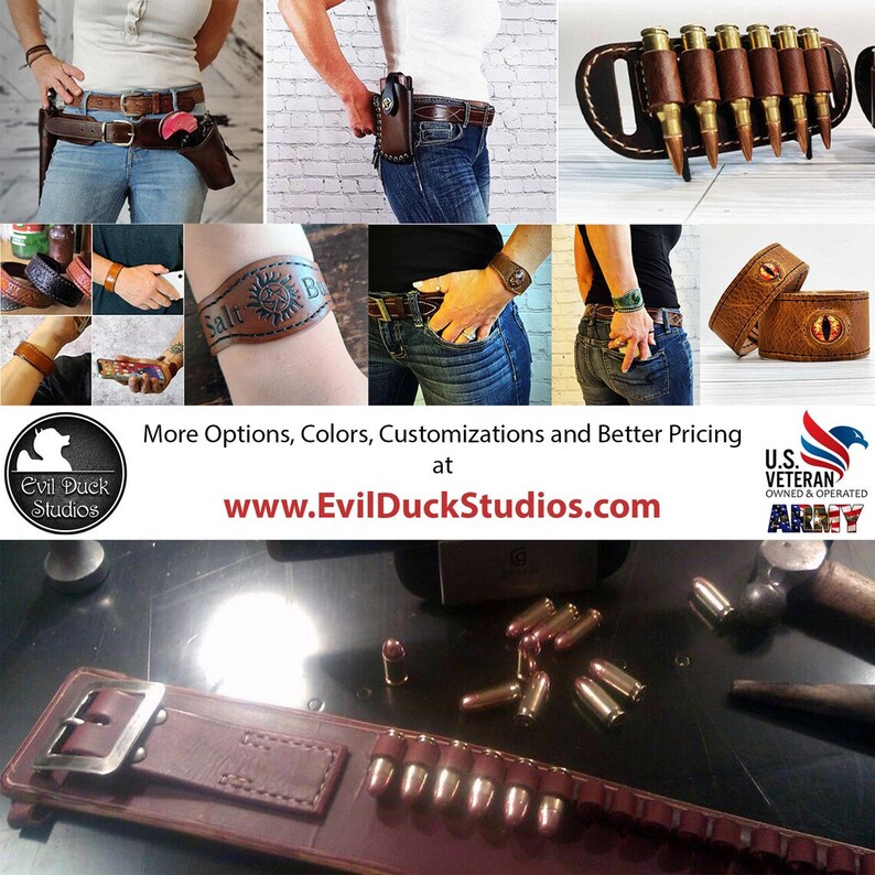 BUCK 120 Knife Sheath Horizontal Carry Behind Back Leather, Made in USA ...